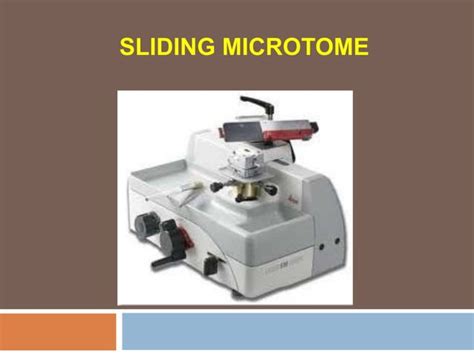 Microtomy Pptx