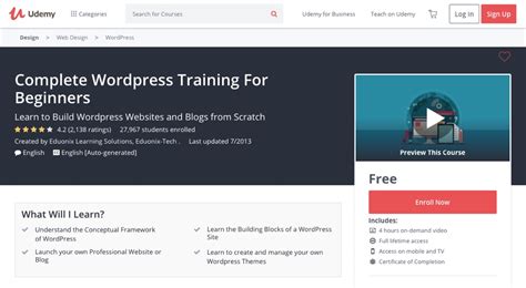 9 Best Wordpress Courses For Beginners