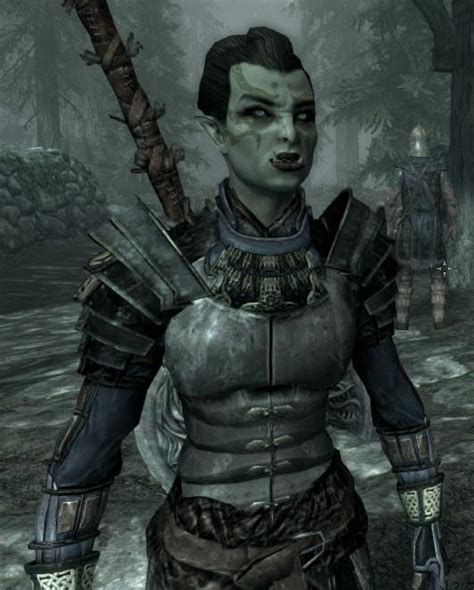 Just Wanted To Share My Female Orc Character I Think She Turned Out Pretty Well 💚 No Mods R