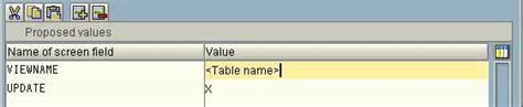 Create Custom SM Table Maintenance Transaction