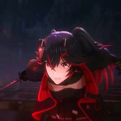 Pin By Virtual On Punishing Gray Raven Rwby Characters Anime Warrior