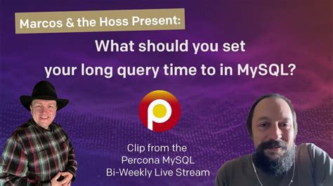 Set Your Long Query Time In Mysql Monitoring Mysql Database Tutorial Youtube