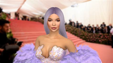 Sims 4 L Kylie Jenner L Cas L Sim And Skin Full Cc List Youtube