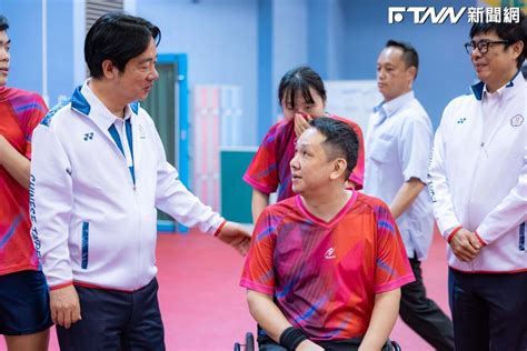 巴黎奧運倒數！賴清德赴國訓中心打氣 「一原因」笑讚桌球國手：難怪打這麼好