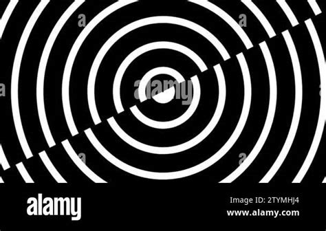 Inverting Mask Spinning Spiral Wipe Pattern Overlay Concentric Rings Stock Video Footage Alamy