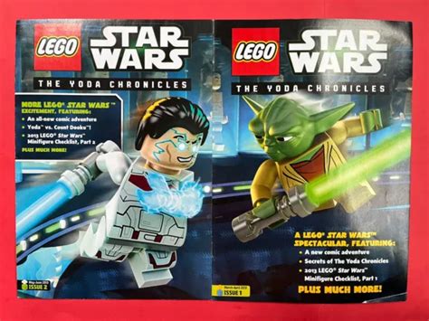 Lego Star Wars The Yoda Chronicles Magazine Issues 1 Mar Apr 2 May