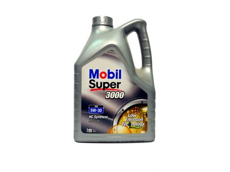 Mobil Super 3000 Xe 5w 30 5l Olejwebshopcz