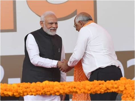 Pm Modi Congratulated Bhupendra Patel On Taking Oath As Gujarat Cm