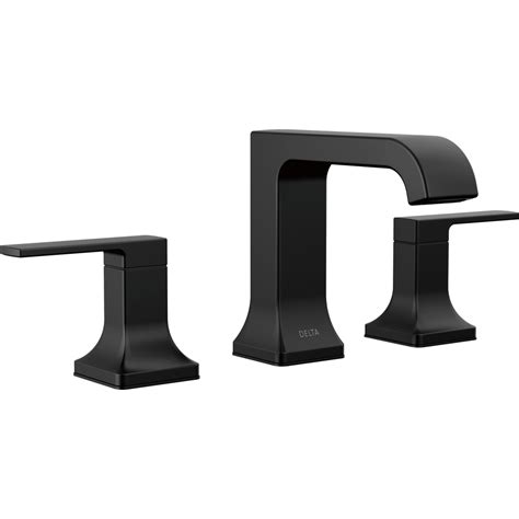 Two Handle Widespread Bathroom Faucet 3539lf Blmpu Delta Faucet