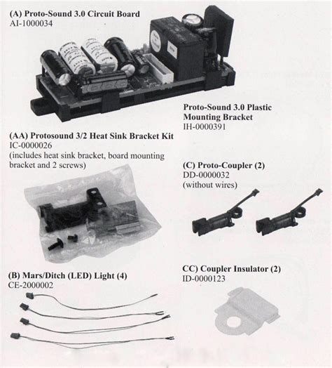 Mth 50 1912 Proto Sound 3 0 Diesel Locomotive Upgrade Kit Hattons