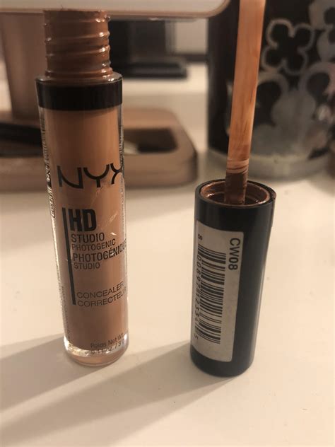 Nyx Hd Concealer In Nutmeg 08 R Panporn