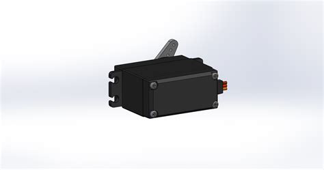 舵机 Mg996rsolidworks 2017模型图纸下载 懒石网
