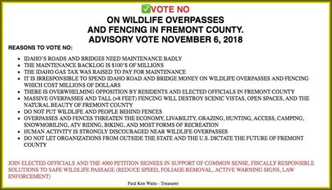Wildlife Overpass Info Island Park Preservation Coalition