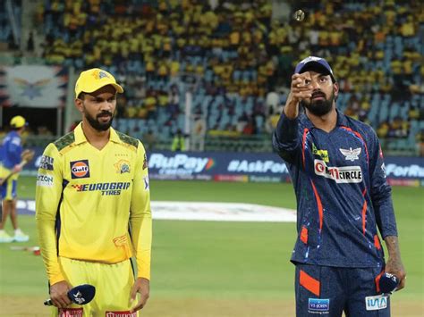 Ipl 2024 Lsg Vs Csk Captains Kl Rahul Ruturaj Gaikwad Fined केएल