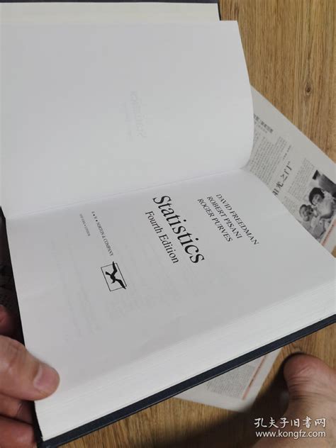 现货 Statistics 英文原版 统计学 （美）（d弗里德曼）david Freedman Robert Pisani