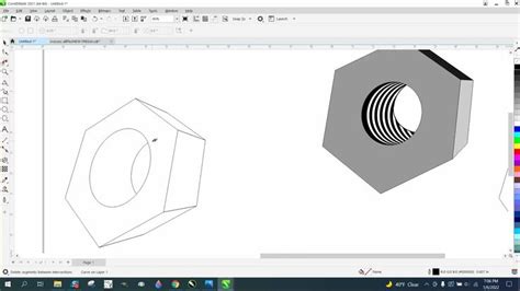 Corel Draw Tips Tricks 3D NUT Trick Draw Coreldraw
