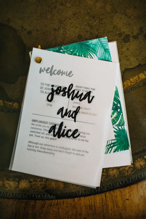 Handy Wedding Order Of Service Template Ideas Designs