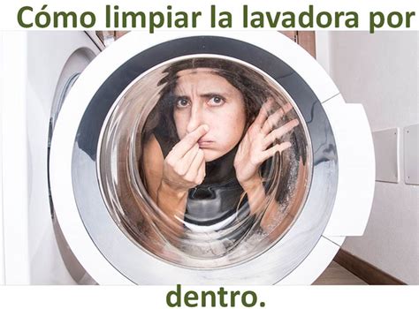 Cómo limpiar la lavadora por dentro