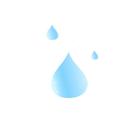 Water Drop Vector Diagram Gradient Water Drop Ai Deduction Free
