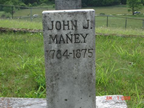 John Jackson Maney Sr 1784 1875 Find A Grave Memorial