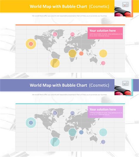 One Color Bubble Chart