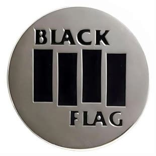Black Flag黑旗乐队胸针朋克摇滚音乐别针胸章金属合金徽章配饰 阿里巴巴