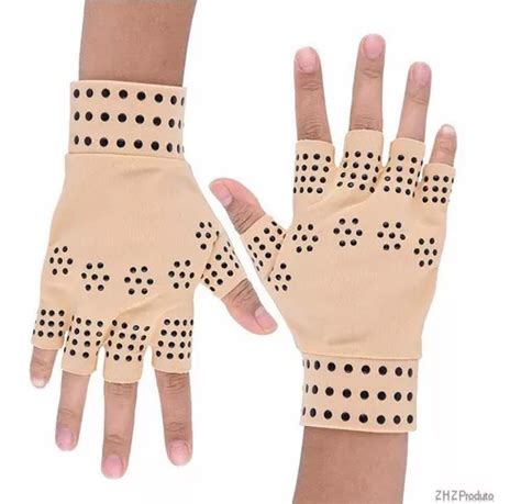 Par De Guantes Sin Dedos Para Aliviar El Dolor De La Artritis Y Terapia