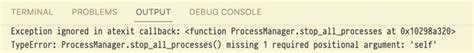 Atexitregister Decorator Causes Exception · Issue 53 · Astral Shruff