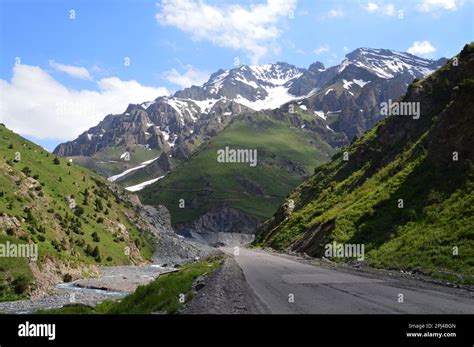 Tajikistan Gorno Badakhshan Province Spectacular Scenery From The