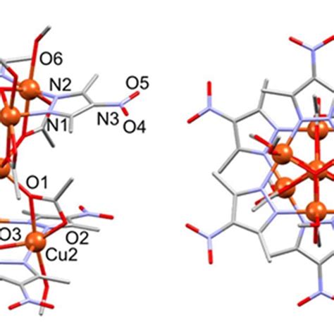 Asymmetric Unit Of Compound 3 With Atom Numbering Scheme Left