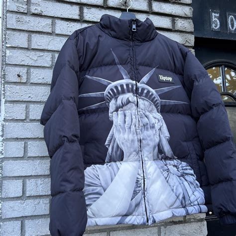 Ny Puffer Jacket Depop