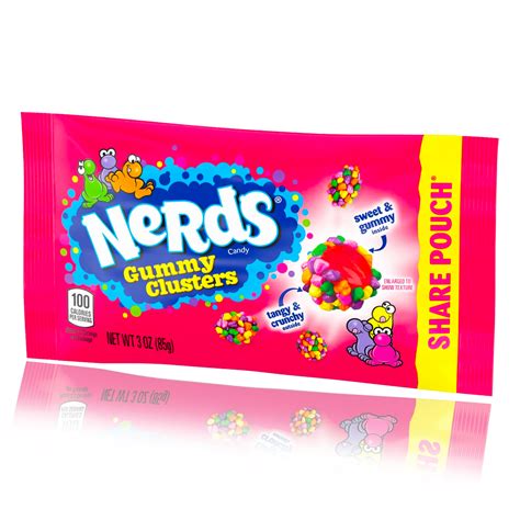 Nerds Gummy Clusters Pouch 85g United Sweets