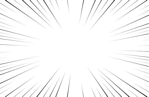 Anime Speed Line Background Cartoon Comic Or Manga Effect Style