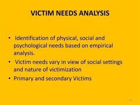 Presentation Victimology