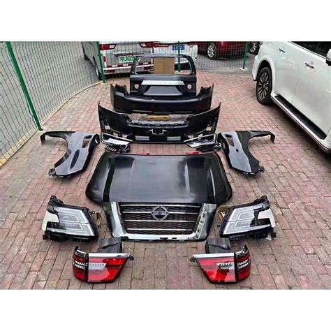 Car Body Kit For Nissan Patrol Y62 2013 2019 To 2020 Old To New Model