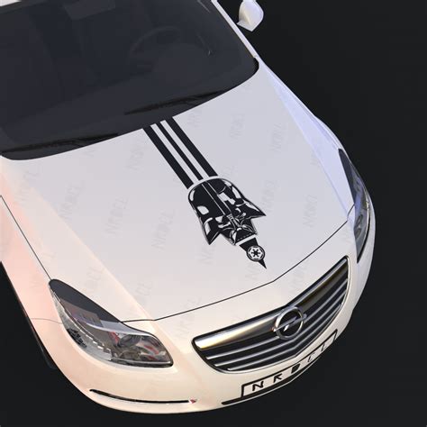 Darth Vader Hood Decal Sith Lord Sticker Nerdecal Star Wars Decals