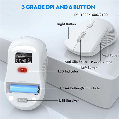 E Yooso E 787 Wireless Keyboard And Mouse Combo White