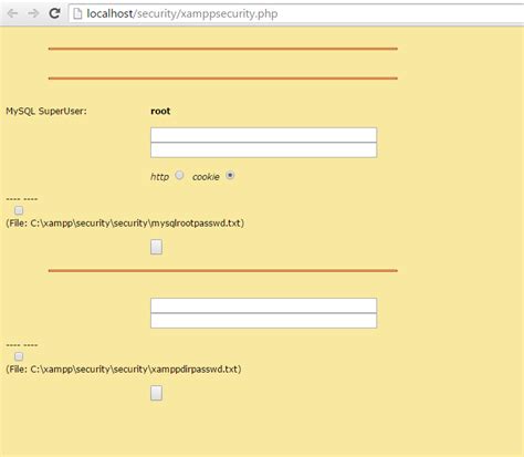Localhostsecurityxamppsecurityphp Apache Friends Support Forum