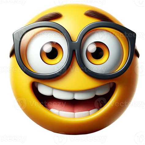Nerd Emoji PNGs For Free Download