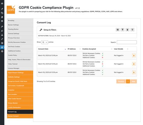 Gdpr Cookie Compliance Wordpress Plugin By Moove Agency