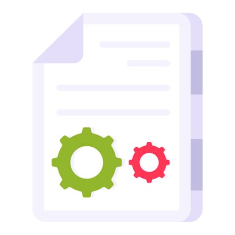 file setting file configuration file management file development document management icon