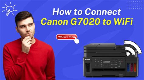 How To Connect Canon G7020 To Wifi Printer Tales Youtube