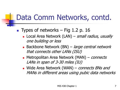 Ppt Mis 430 Business Data Communications And Networking 8e Powerpoint Presentation Id6321097