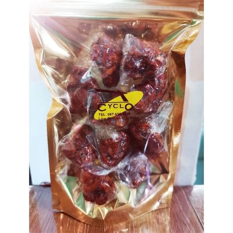 ลูกหยีปั้นสดไร้เม็ด 1 ถุงซิปล๊อค น้ำหนัก 75 กรัม Shopee Thailand
