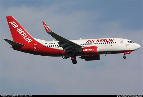D Abla Air Berlin Boeing 737 76jwl Photo By Dennis Schramm Id