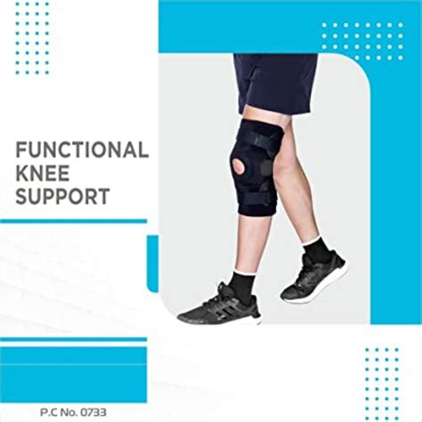 Open Patella Drytex Vissco Core Functional Knee Support For Personal