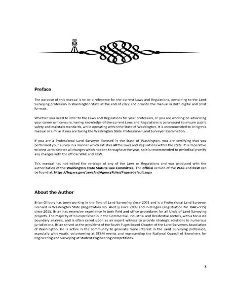 2023 Washington State Laws And Regulations For Land Surveyors Pdf — Washington Surveyor