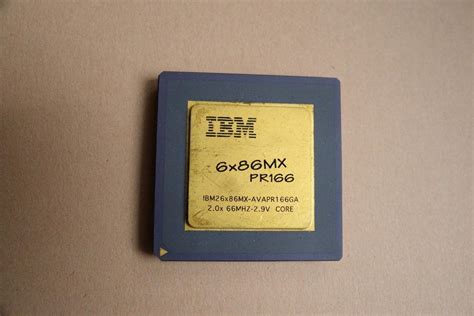 Prodám Historický Procesor Ibm 6x86 Mx Pr 166 Procesor č 7 Aukro