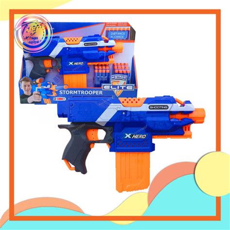 Tk Nerf X Hero Stormtrooper Soft Bullet Blaster N Strike Lazada Ph