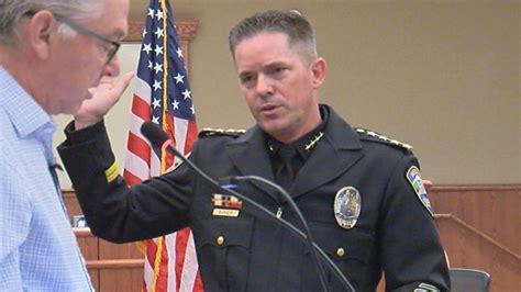 Brian Barner Inaugurated As Redding Police Chief In Ceremonial Swearing In